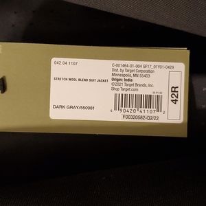 Goodfellow & Co | Suits & Blazers | Goodfellow Company Standard Fit ...